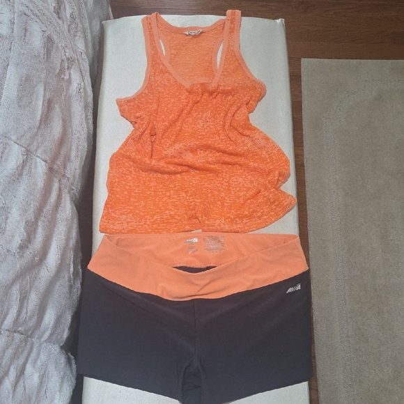 Avia | Shorts | Avia Slate Grey Performance Spandex Bike Shorts And ...